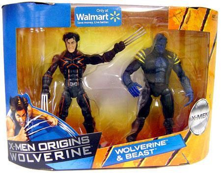 X-Men Origins Wolverine Wolverine Beast Exclusive Action Figure 2-Pack ...