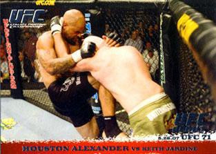 UFC Topps UFC 2009 Round 1 Single Card Houston Alexander 64 - ToyWiz