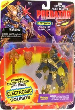 Predator Lasershot Predator 5 Action Figure Electronic Kenner - ToyWiz
