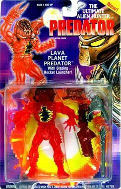Predator Lava Planet Predator 5 Action Figure Kenner - ToyWiz