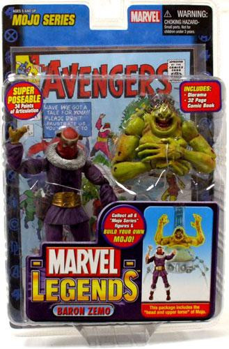 Marvel Legends Series 14 Mojo Baron Zemo Action Figure Toy Biz - ToyWiz