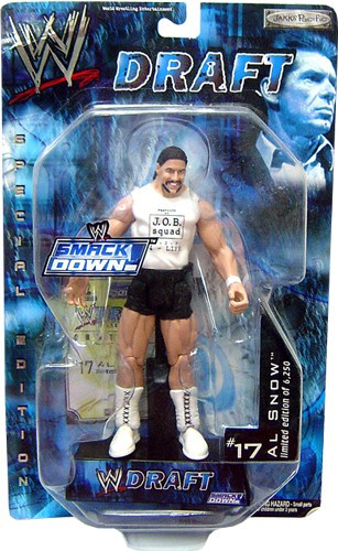 WWE Wrestling Smackdown Draft Al Snow Action Figure 17 Jakks Pacific ...