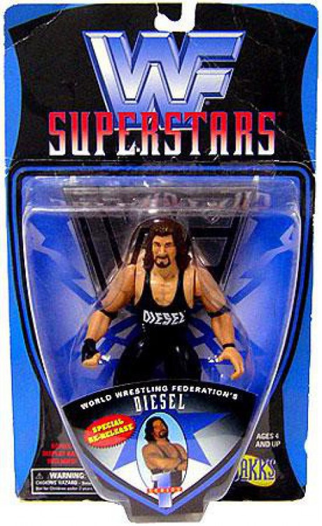 WWE Wrestling WWF WWF Superstars Series 1 Diesel Action Figure Jakks ...