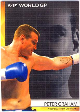 MMA K-1 World GP Single Card Peter Graham 27 - ToyWiz