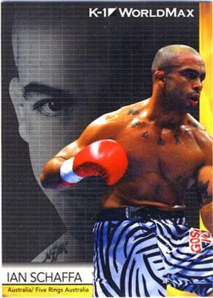 MMA K-1 World GP Single Card Ian Schaffa 55 - ToyWiz