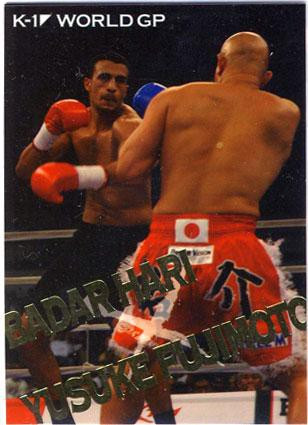 MMA K-1 World GP Single Card Badar Hari vs. Yusuke Fujimoto BW13 - ToyWiz