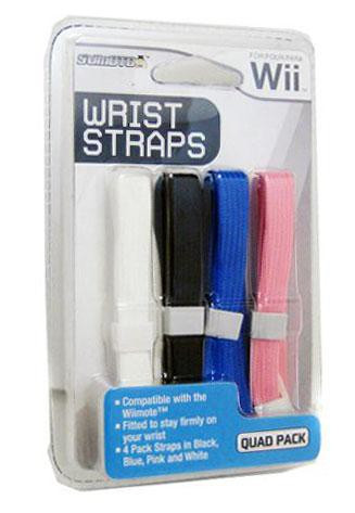 Nintendo Nintendo Wii Wrist Straps Quad Pack Komodo - ToyWiz