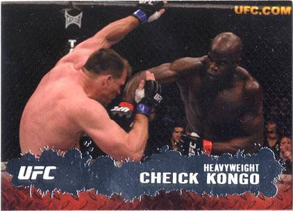 UFC Topps UFC 2009 Round 2 Single Card Fighter Cheick Kongo 15 - ToyWiz