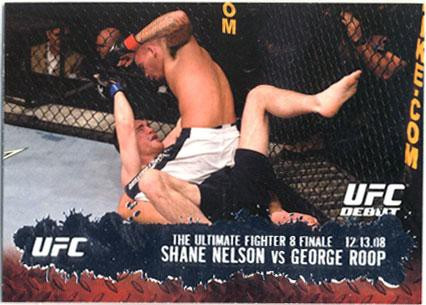UFC Topps UFC 2009 Round 2 Single Card Fighter Shane Nelson 112 - ToyWiz