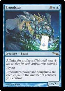 Magic The Gathering Mirrodin Single Card Rare Broodstar 31 - ToyWiz