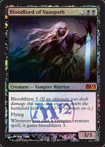 Magic The Gathering Prerelease Release Single Card Promo Bloodlord of ...