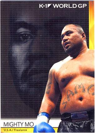 MMA K-1 World GP Single Card Mighty Mo 12 - ToyWiz