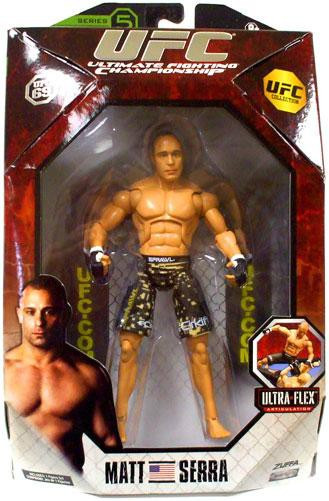UFC UFC Collection Series 5 Matt Serra Action Figure UFC 69 Jakks ...