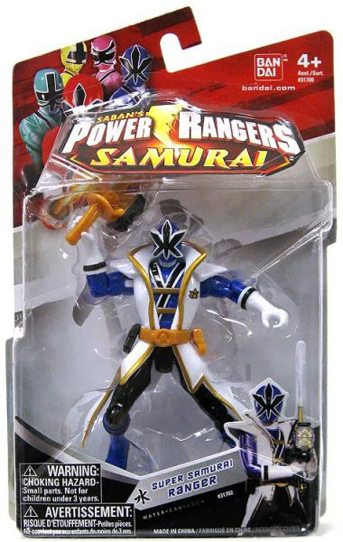 Power Rangers Samurai Super Samurai Ranger Water 4 Action Figure Bandai ...
