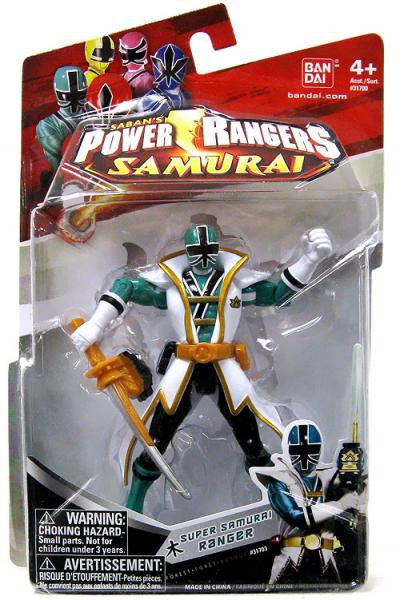 Power Rangers Samurai Super Samurai Ranger Forest 4 Action Figure ...