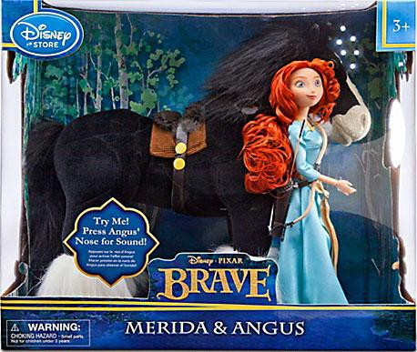 Disney Pixar Brave Merida Angus Exclusive 12 Doll Set - ToyWiz