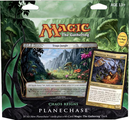Magic The Gathering 2012 Core Set Planechase Chaos Reigns Deck Wizards ...