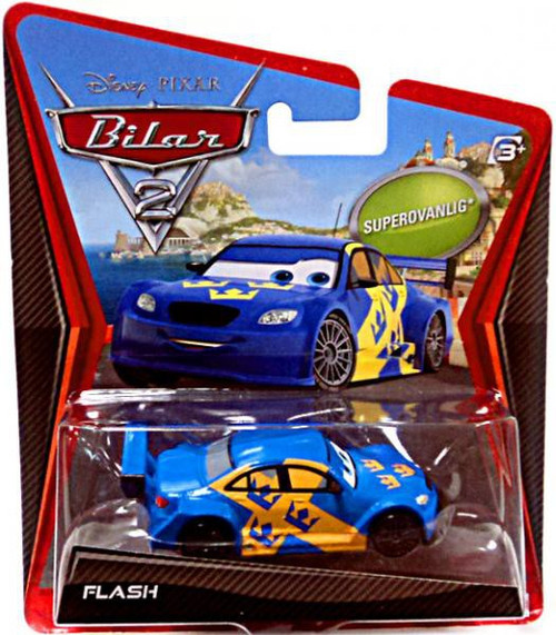 Disney Pixar Cars Cars 2 Main Series Flash 155 Diecast Car Sweden ...