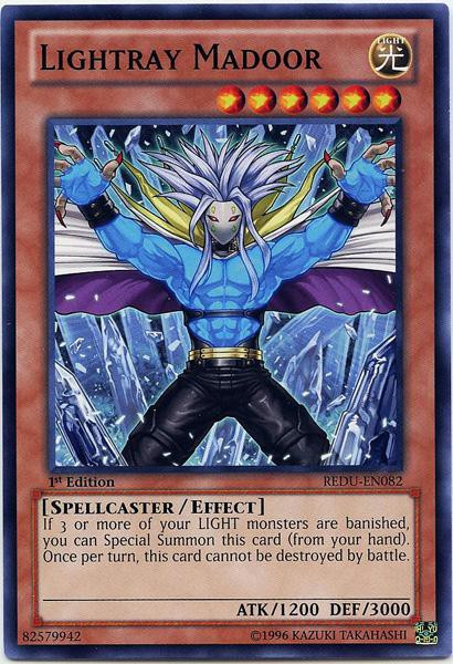 YuGiOh Trading Card Game Return of the Duelist Single Card Common Lightray Madoor REDU-EN082 ...