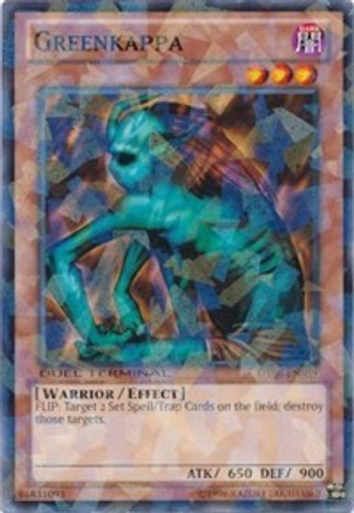 YuGiOh Duel Terminal 6 Single Card Parallel Rare Greenkappa DT06-EN059 ...