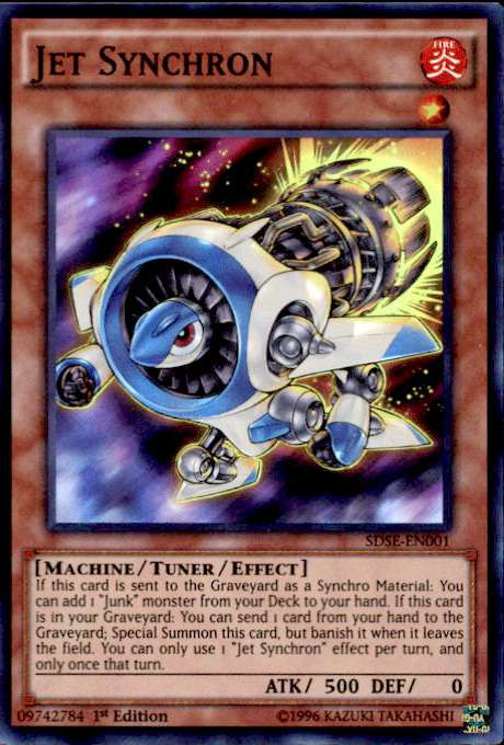 YuGiOh Synchron Extreme Structure Deck Single Card Super Rare Jet ...