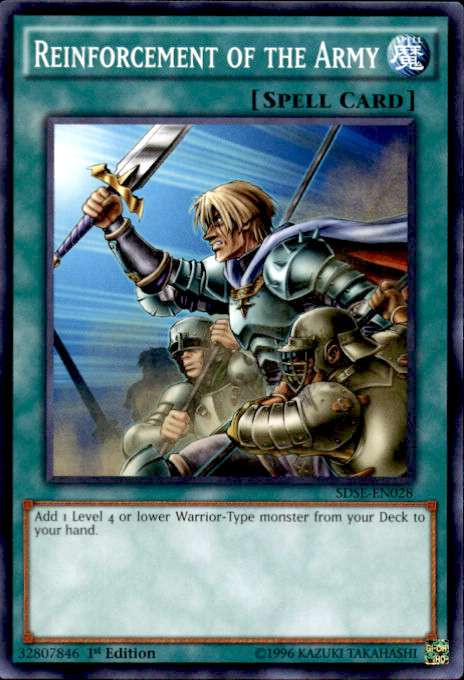 YuGiOh Synchron Extreme Structure Deck Single Card Common Reinforcement ...