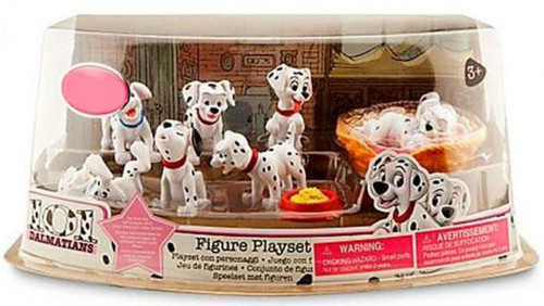 Disney 101 Dalmatians 101 Dalmatians Exclusive 10-Piece PVC Figure Play ...