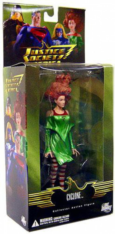 DC Justice Society of America Series 2 Cyclone Action Figure DC Direct ...