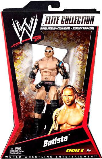 WWE Wrestling Elite Collection Series 6 Batista Action Figure Mattel ...