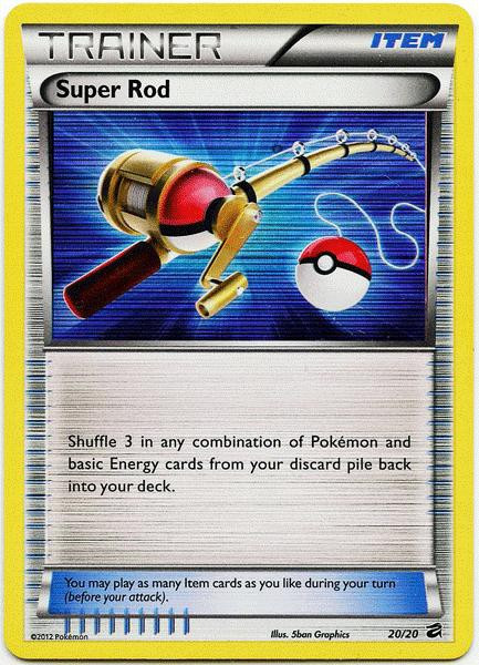 Pokemon Trading Card Game Dragon Vault Single Card Rare Holo Super Rod ...