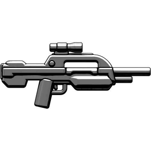 BrickArms Weapons XBR3 Experimental Battle Rifle 3 2.5 3 Gunmetal - ToyWiz