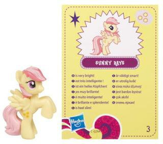 My Little Pony Series 4 Sunny Rays 2 PVC Figure Hasbro Toys - ToyWiz