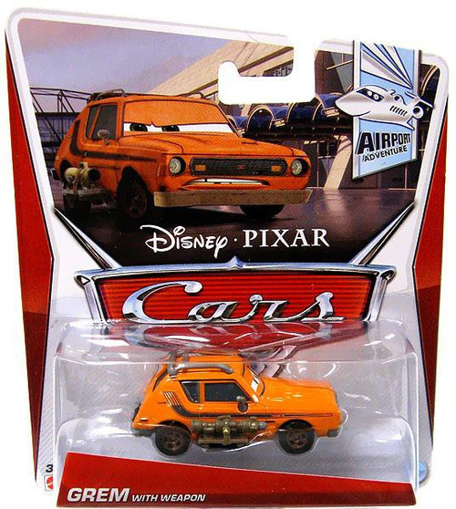 Disney Pixar Cars Series 3 Grem with Weapon 155 Diecast Car Mattel Toys ...