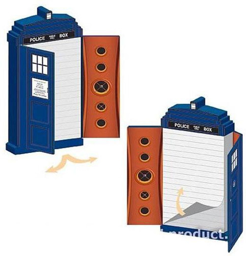 Doctor Who Tardis Note Pad Bif Bang Pow - ToyWiz