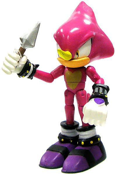 Sonic The Hedgehog Espio the Chameleon 3.5 Action Figure Holding Blade Loose Jazwares - ToyWiz