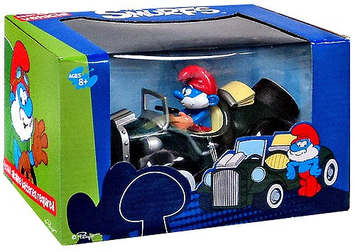 The Smurfs Papa Smurf RC Car Goldie Marketing - ToyWiz