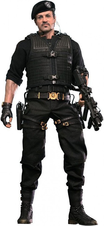 The Expendables 2 Movie Masterpiece Barney Ross 16 Collectible Figure ...