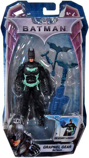 Batman The Dark Knight Batman 5 Action Figure Grapnel Gear Mattel Toys ...