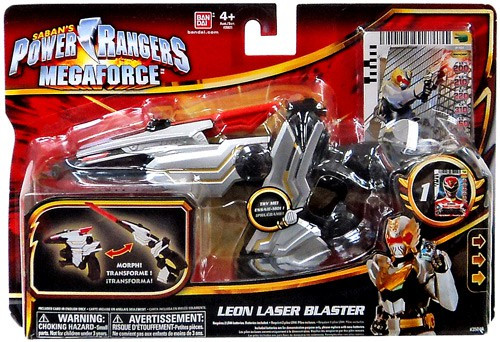 Power Rangers Megaforce Leon Laser Blaster Roleplay Toy Bandai America ...