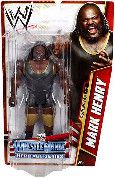 WWE Wrestling Series 26 Mark Henry Action Figure 17 Mattel Toys - ToyWiz