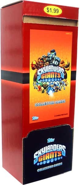 Skylanders Giants Skylanders Giants Trading Card GRAVITY FEED Box 48 ...