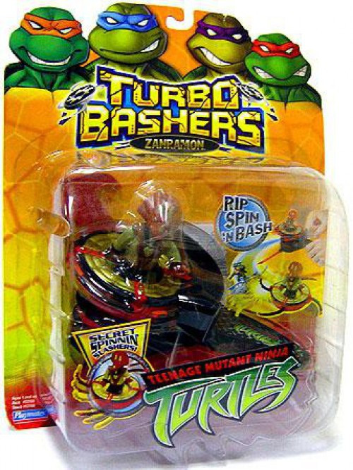 Teenage Mutant Ninja Turtles 2003 Turbo Bashers Zanramon Toy Playmates ...