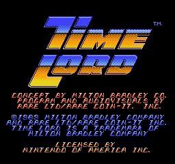 Nintendo NES Time Lord Video Game Cartridge Played Condition Milton ...