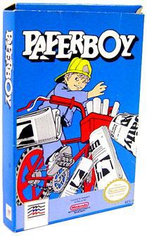 Nintendo NES Paperboy Video Game Cartridge Opened, Complete Mindscape ...