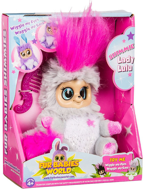 Fur Babies World Shimmies Lady Lulu Plush Figure Moose Toys - ToyWiz