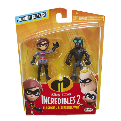 Action Figures Toys Disney Pixar The Incredibles 2 Screenslaver 4 ...