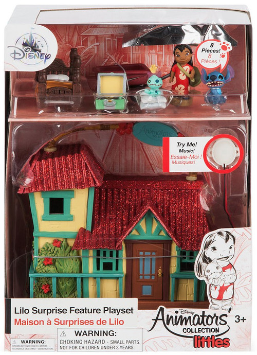 Disney Lilo Stitch Littles Animators Collection Lilo Surprise Feature ...