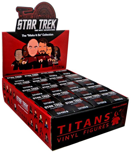 Star Trek Make It So Collection Mini Figure Mystery Box 20 Packs Titan ...