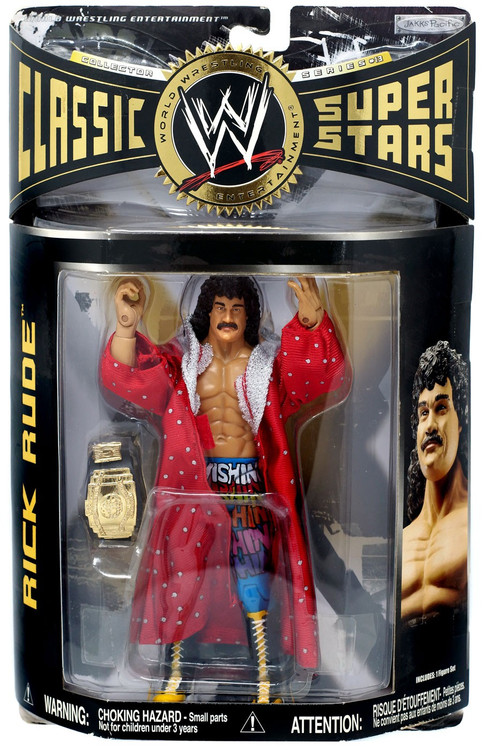 WWE Wrestling Classic Superstars Series 13 Rick Rude Action Figure ...