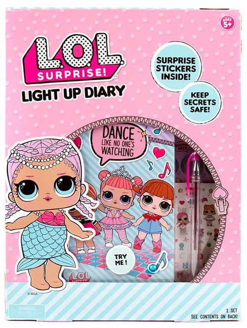 LOL Surprise Light Up Diary Handbag MGA Entertainment - ToyWiz
